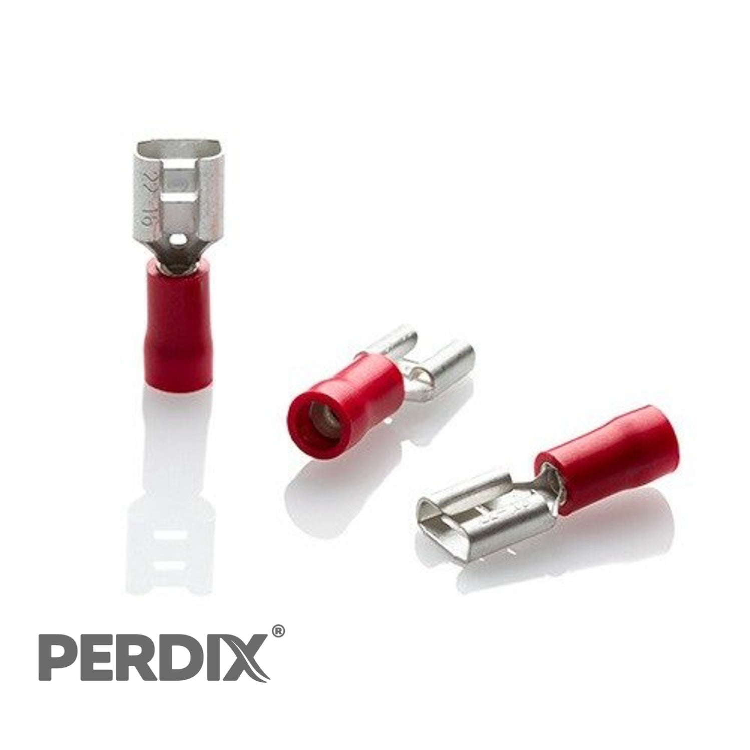 Female Push-On Terminal Connectors - 4.8mm — Perdix Wildlife Supplies