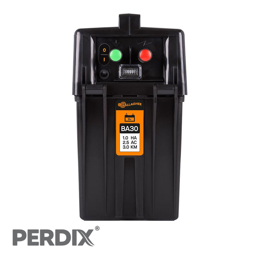 Gallagher BA30 Battery Fence Energiser (9/12V) — Perdix Wildlife Supplies