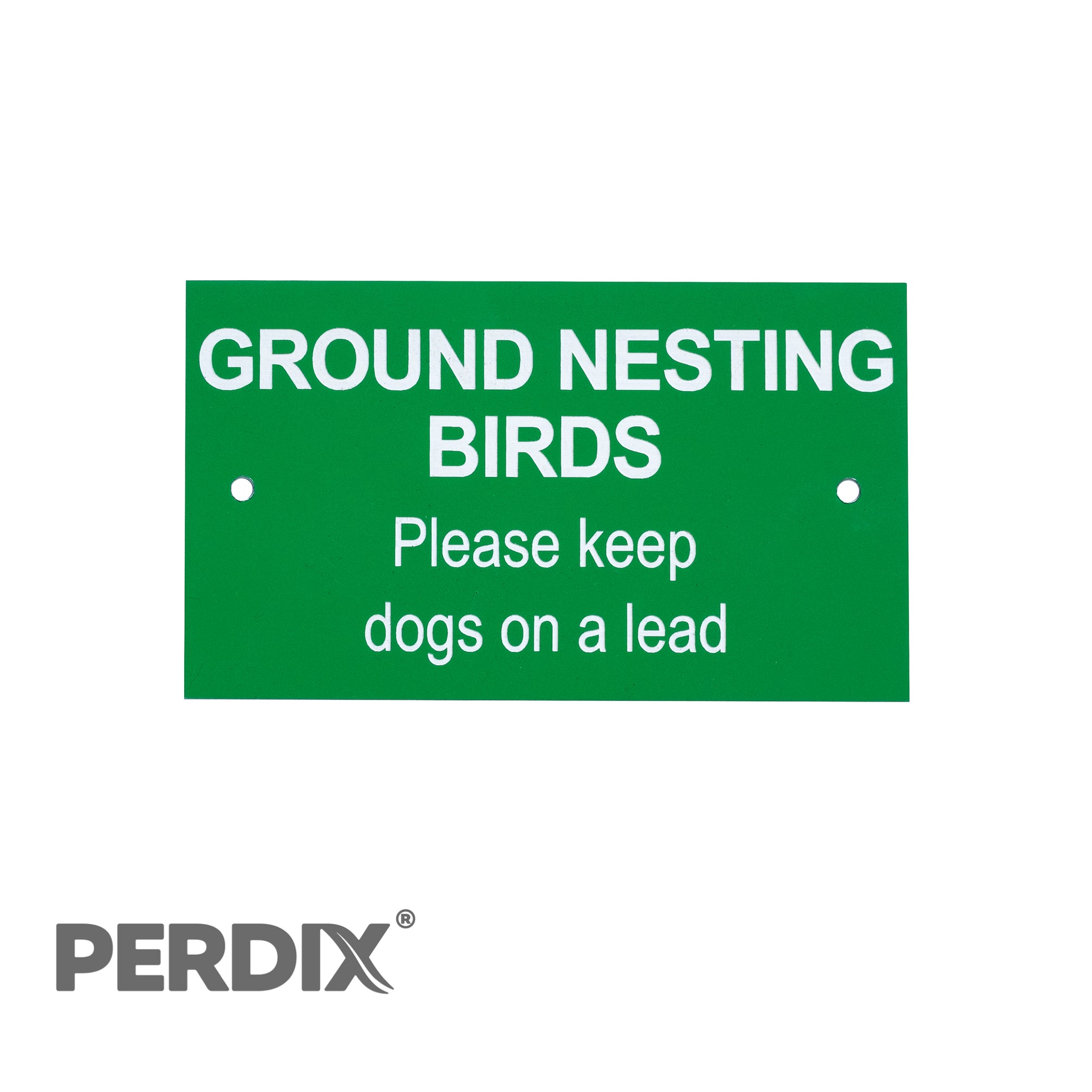 Ground Nesting Birds - Please keep dogs on a lead. Gate Sign — Perdix ...