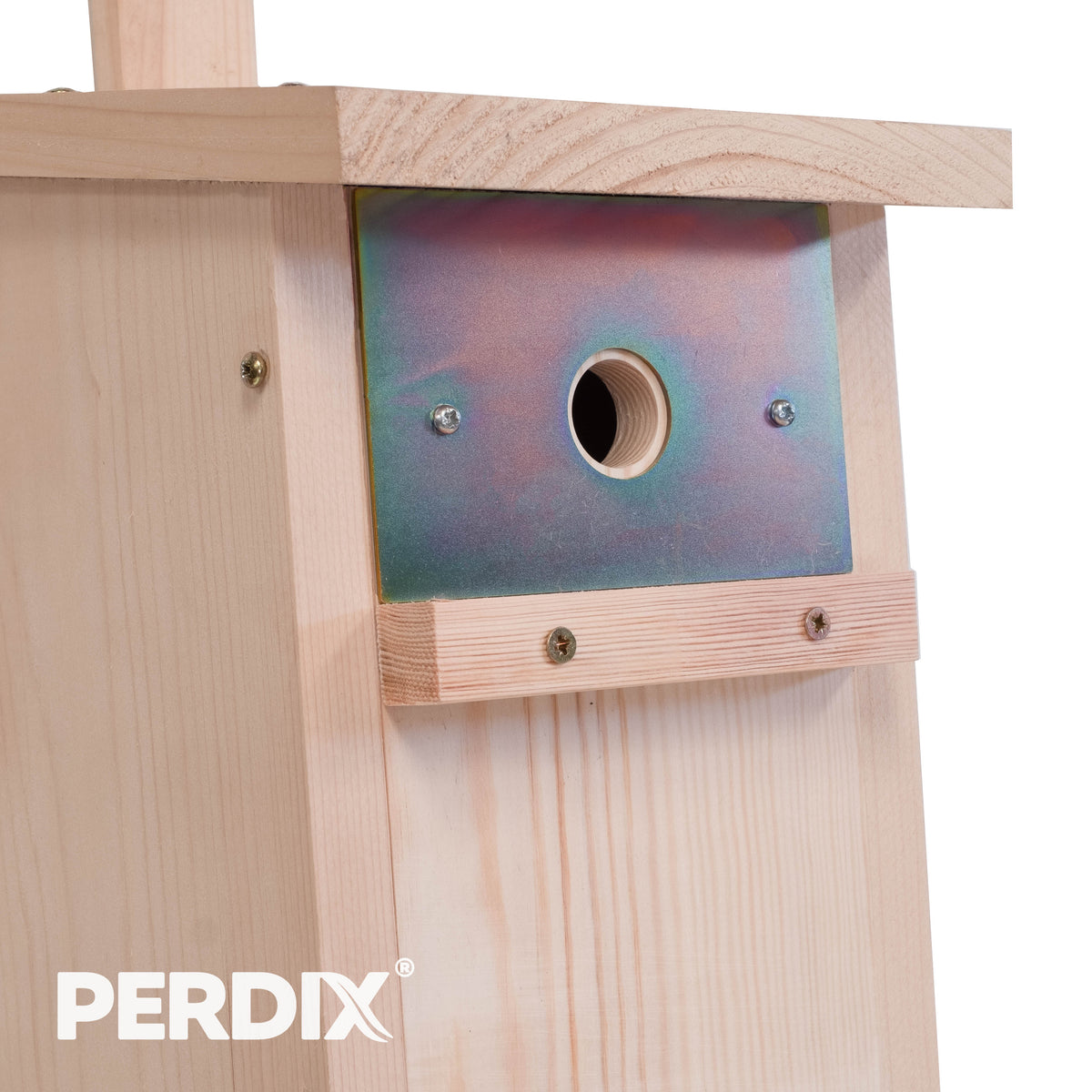Metal Hole Protector for the PERDIX Nesting Box — Perdix Wildlife Supplies