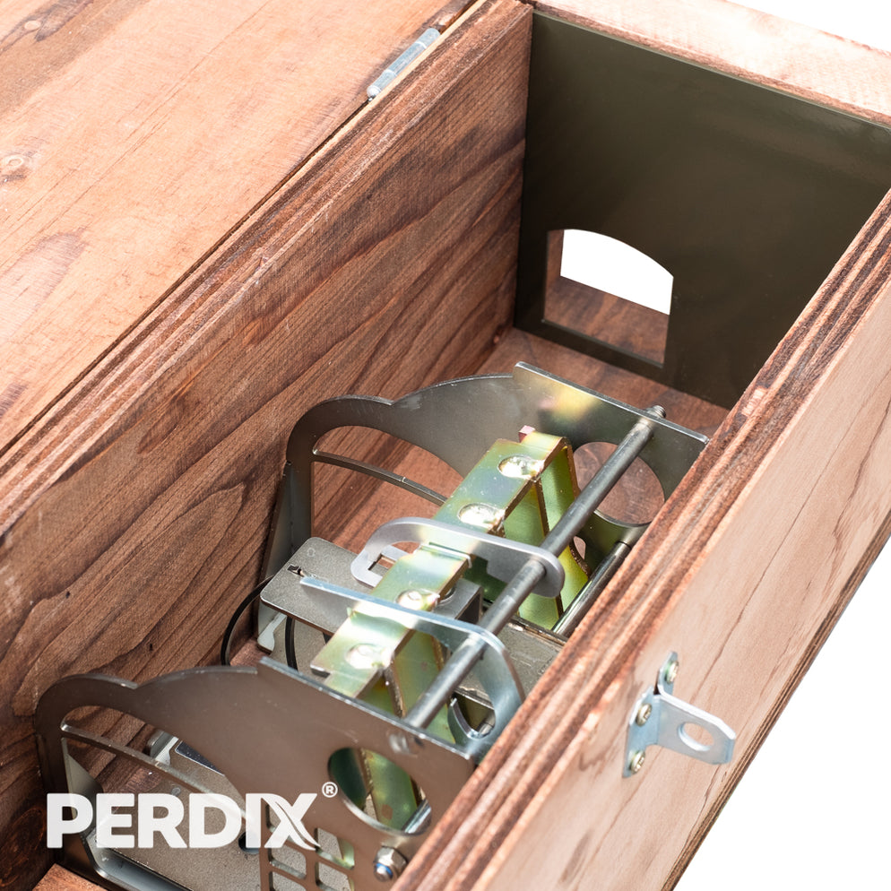 PERDIX Spring Trap Wooden Tunnel — Perdix Wildlife Supplies