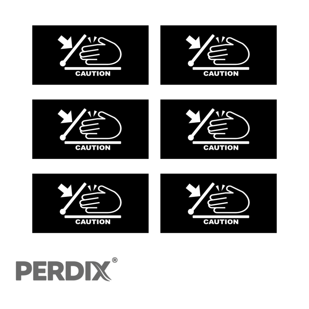Trap Warning Sticker - Sheet of 20 — Perdix Wildlife Supplies